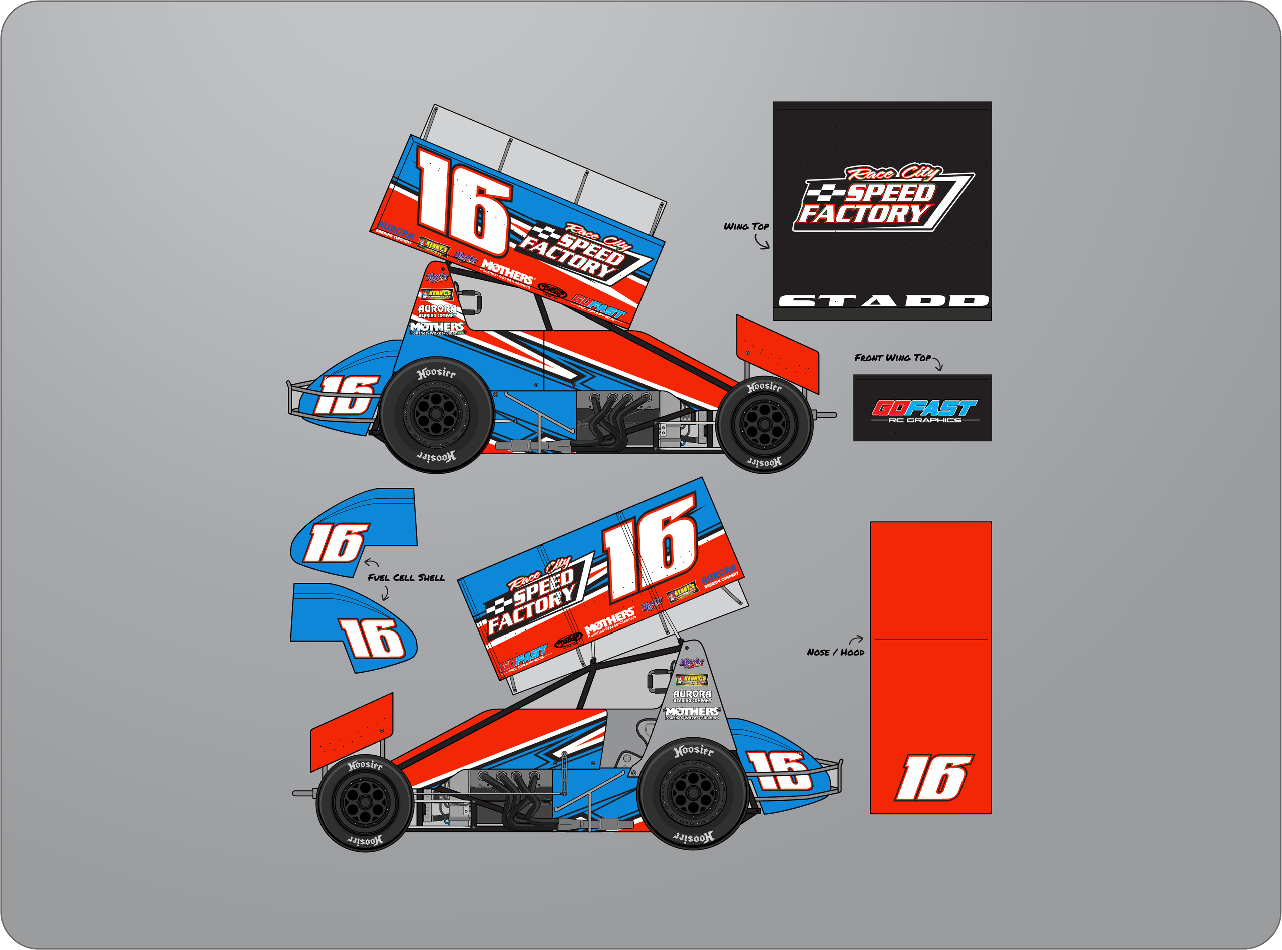 Sprint Car Wraps